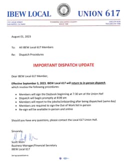 IBEW 617 | Home